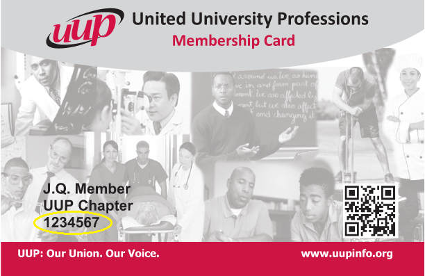 UUP ID Number Examples